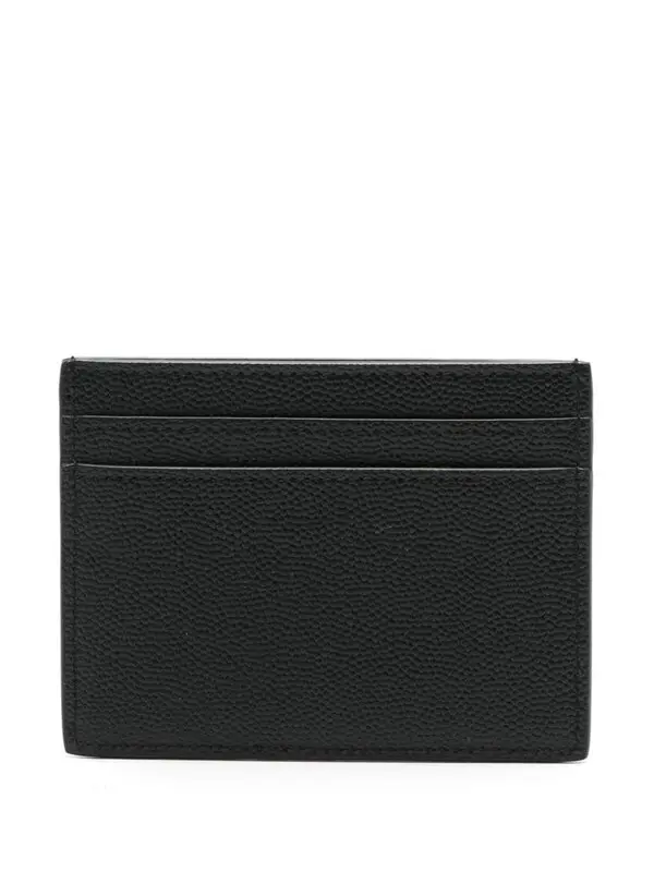 Saint Laurent Cassandre-logo Leather Card Holder
