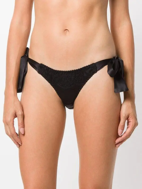 GILDA & PEARL Lovers Of Montparnasse Silk Briefs