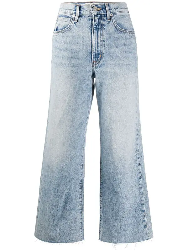 SLVRLAKE Mid-rise Cropped Jeans