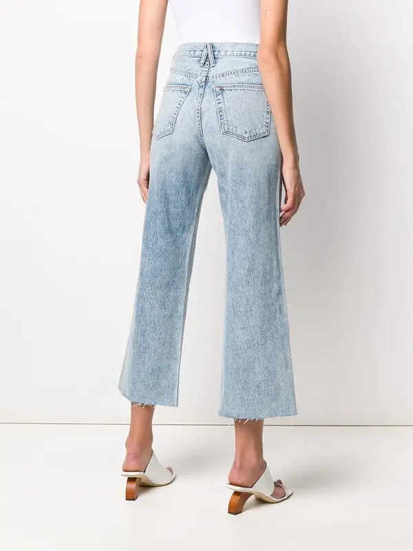 SLVRLAKE Mid-rise Cropped Jeans