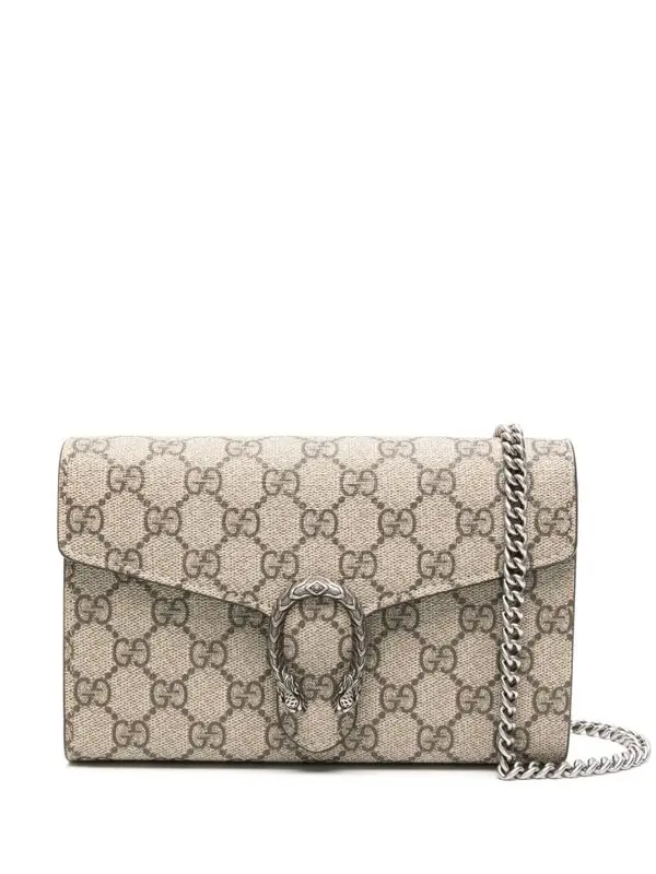 Gucci - Dionysus GG Supreme Wallet-On-Chain