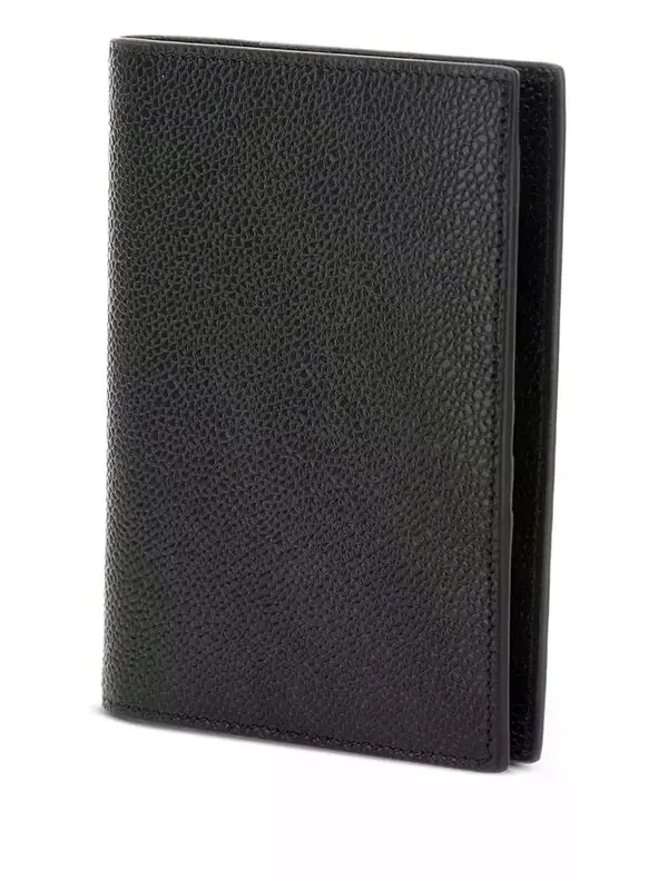 Thom Browne Pebbled-leather Passport Holder
