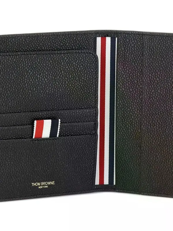 Thom Browne Pebbled-leather Passport Holder