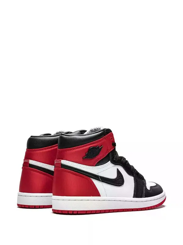 JORDAN Air 1 High Og Satin Toe Sneakers - Black