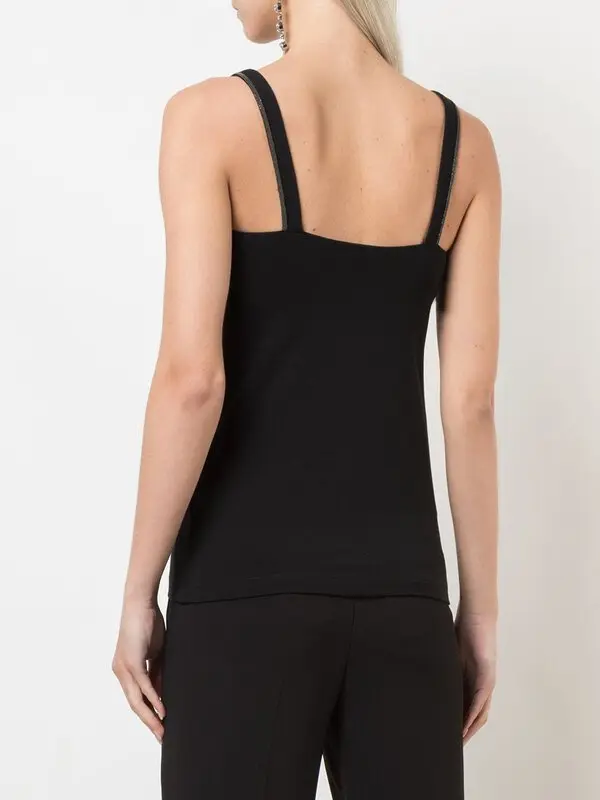 Brunello Cucinelli Slim-fit Tank Top - Black