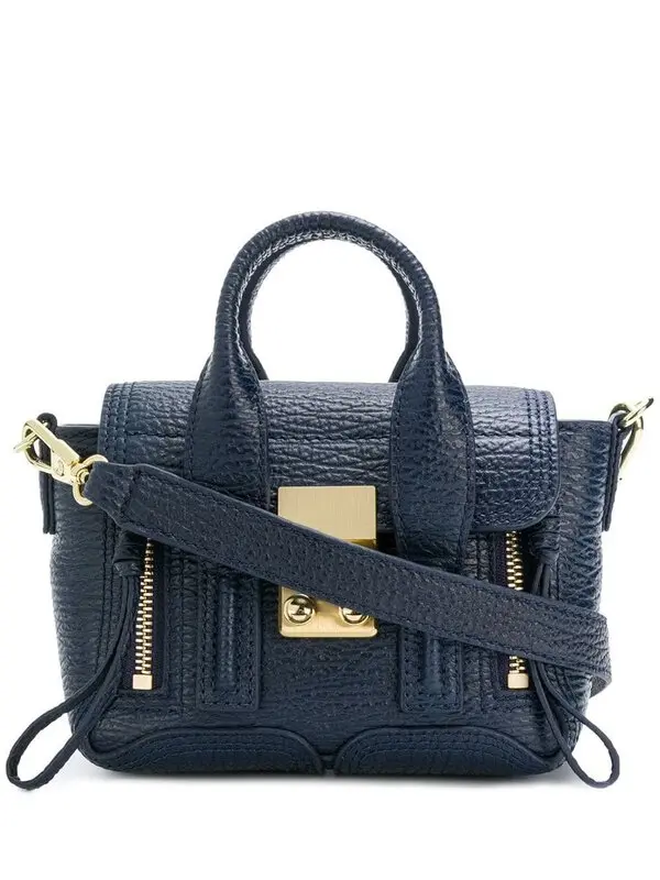 3.1 Phillip Lim Pashli Nano Satchel - Blue