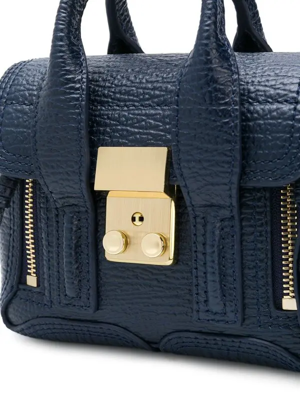 3.1 Phillip Lim Pashli Nano Satchel - Blue