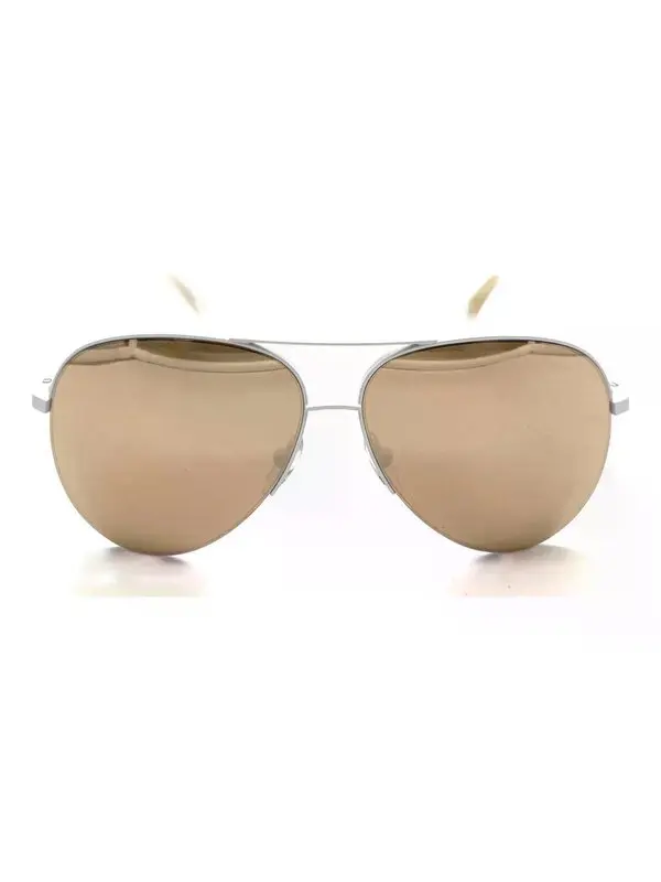 Victoria Beckham Pilot Frame Sunglasses - White