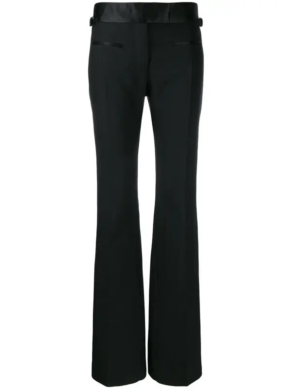 TOM FORD Wool-silk Flared Trousers