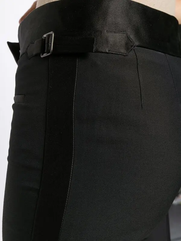 TOM FORD Wool-silk Flared Trousers