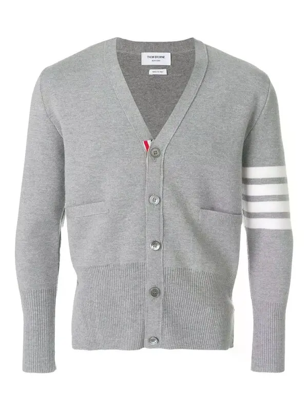 Thom Browne 4-bar Merino Cardigan