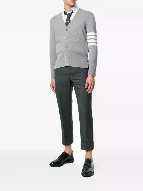 Thom Browne 4-bar Merino Cardigan