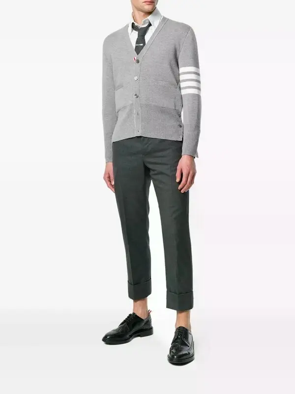Thom Browne 4-bar Merino Cardigan