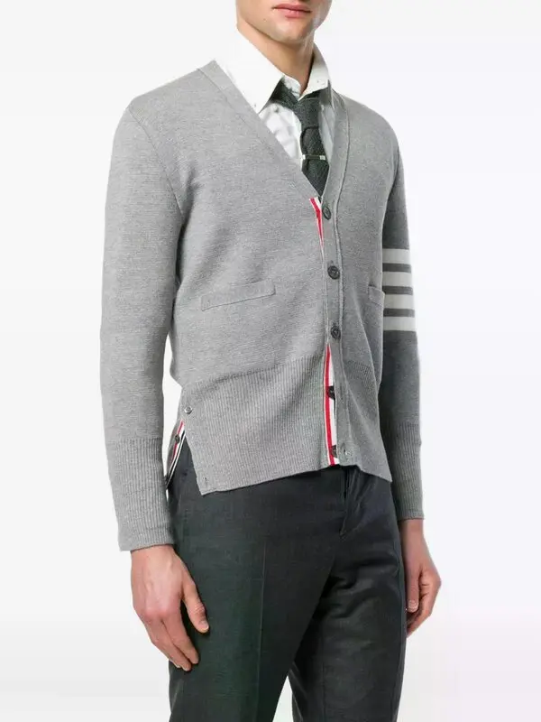 Thom Browne 4-bar Merino Cardigan