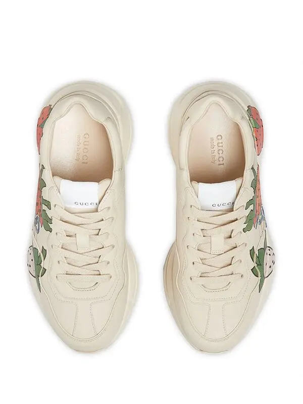Gucci Rhyton Strawberry Sneakers