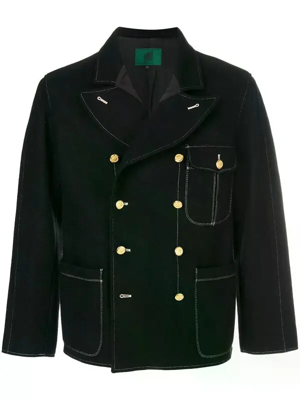 Jean Paul Gaultier Pointed Lapels Double-breasted Jacket