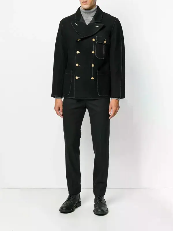 Jean Paul Gaultier Pointed Lapels Double-breasted Jacket