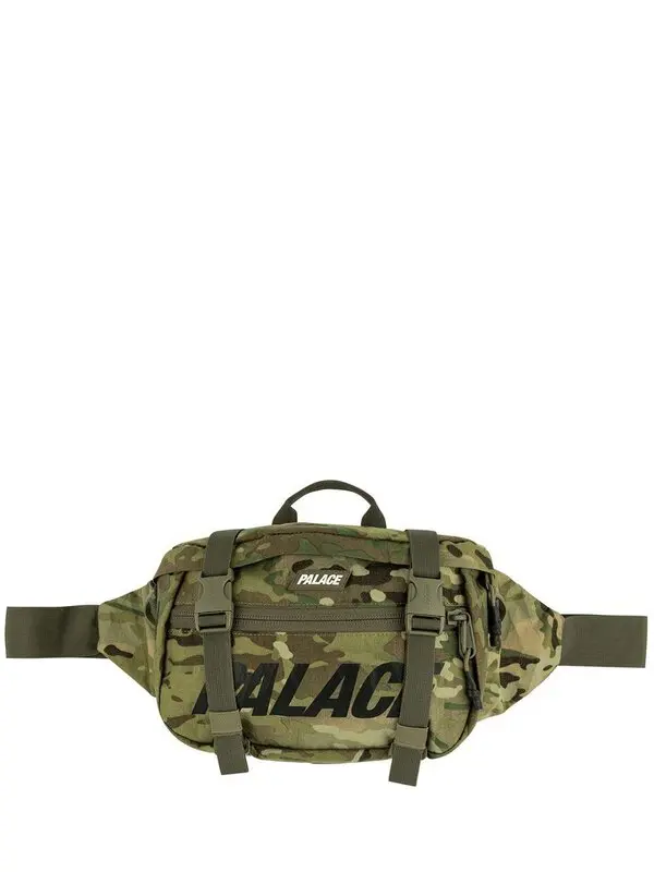 Palace Multicam Tech Waist Bag - Green | Editorialist