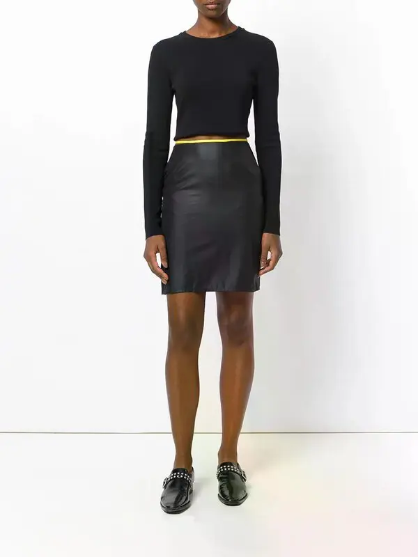Helmut Lang Fitted Mini Skirt