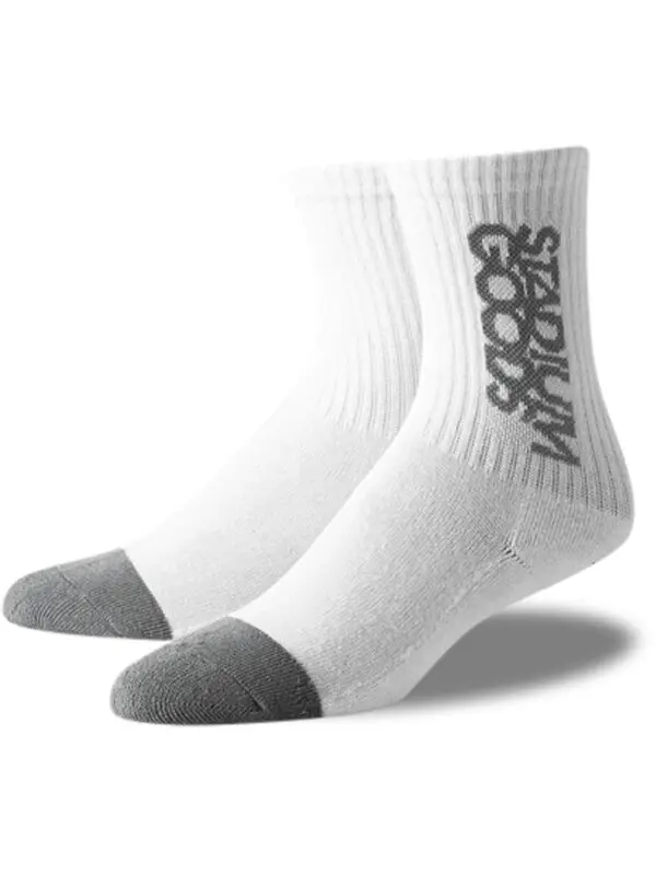STADIUM GOODS Basic Crew Socks - White