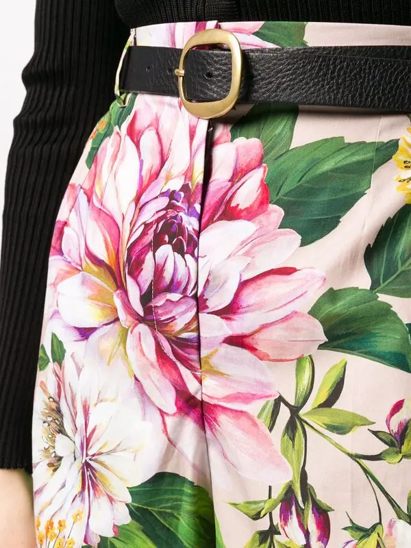 Dolce & Gabbana Floral Print Shorts