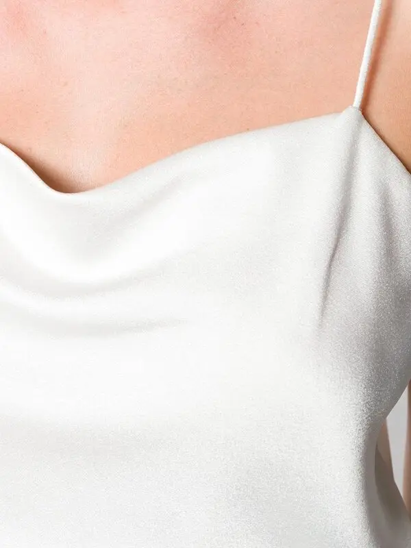 Alice + Olivia Square Neck Camisole Top - White