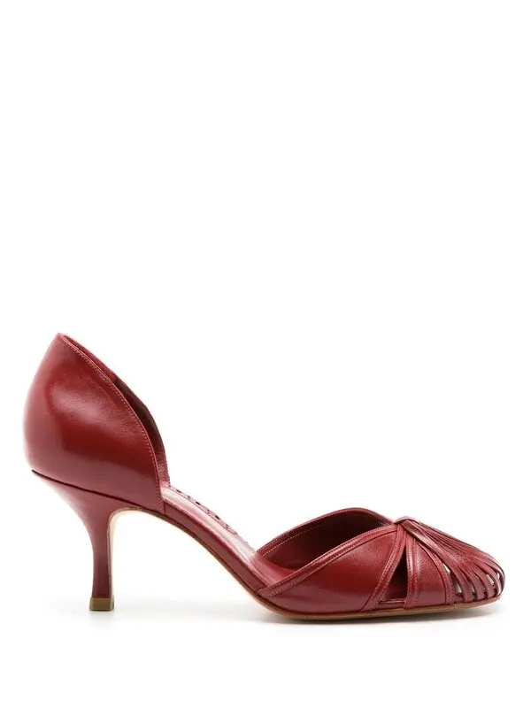 STUDIO CHOFAKIAN Round-toe 70mm Pumps