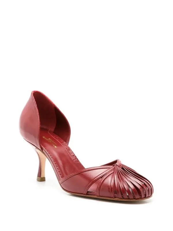 STUDIO CHOFAKIAN Round-toe 70mm Pumps