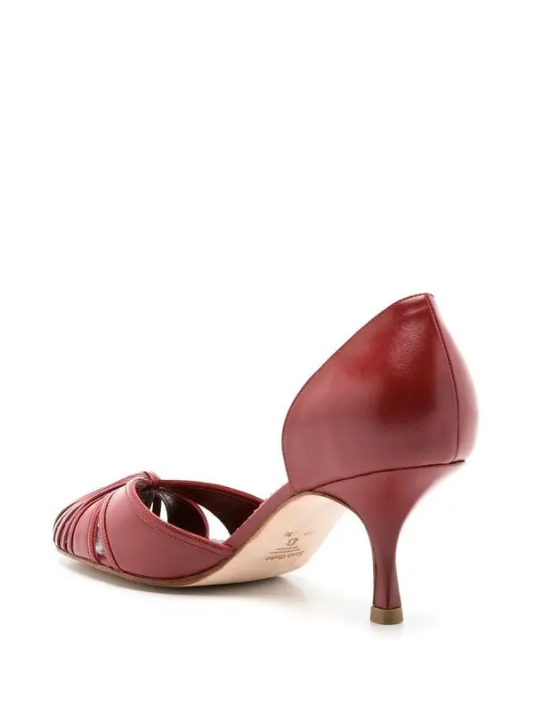 STUDIO CHOFAKIAN Round-toe 70mm Pumps