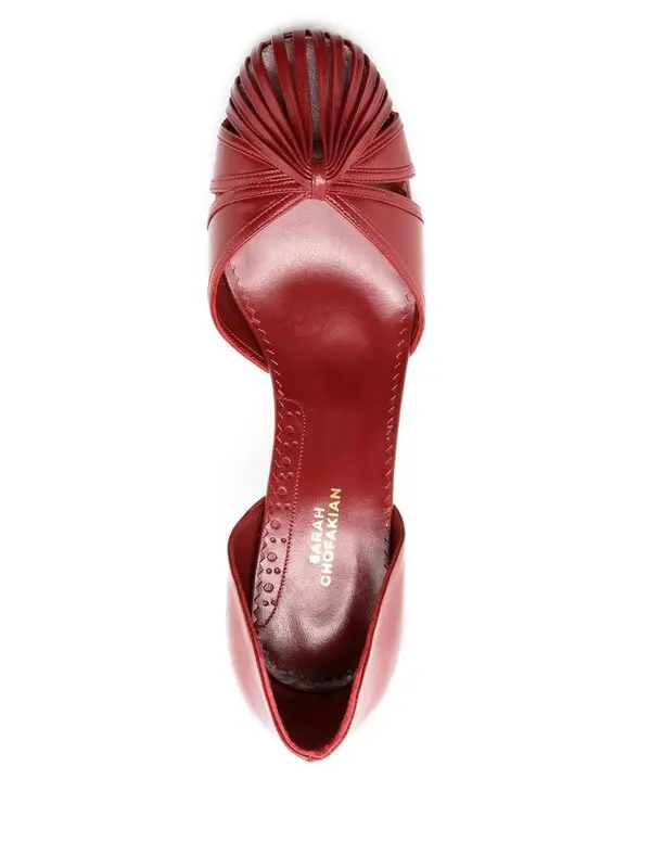 STUDIO CHOFAKIAN Round-toe 70mm Pumps