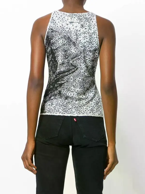 Jean Paul Gaultier Printed Top