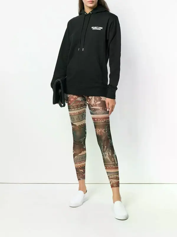 JEAN PAUL GAULTIER Printed Fitted Trousers