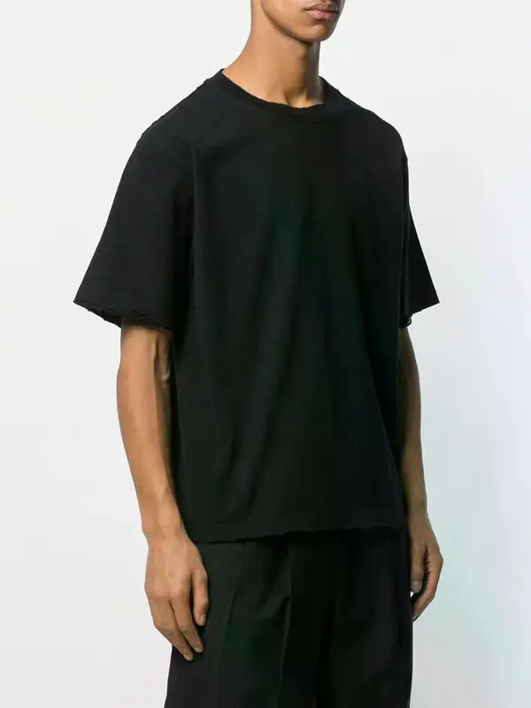 BEN TAVERNITI UNRAVEL PROJECT Distressed Printed T-shirt