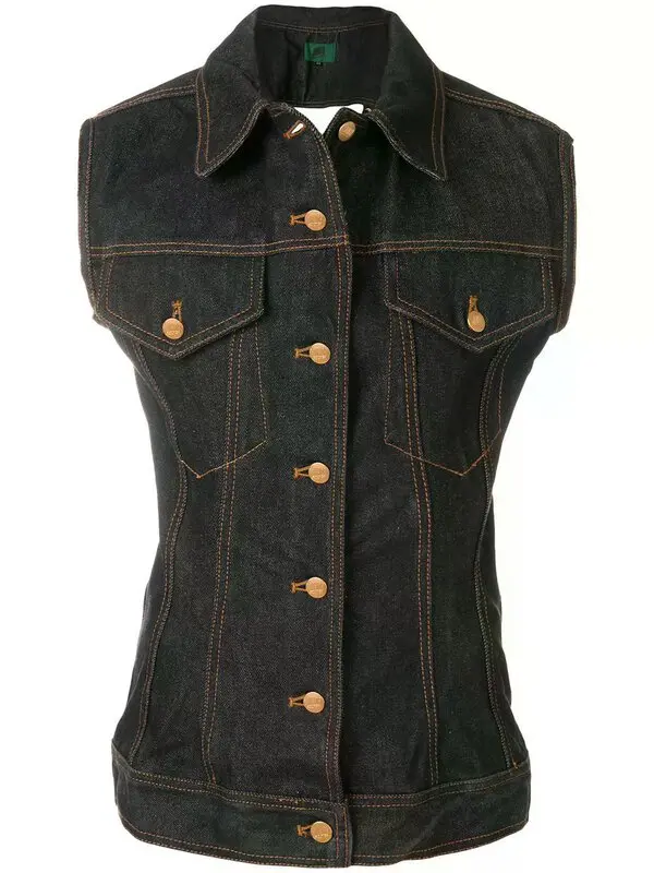 JEAN PAUL GAULTIER Denim Waistcoat