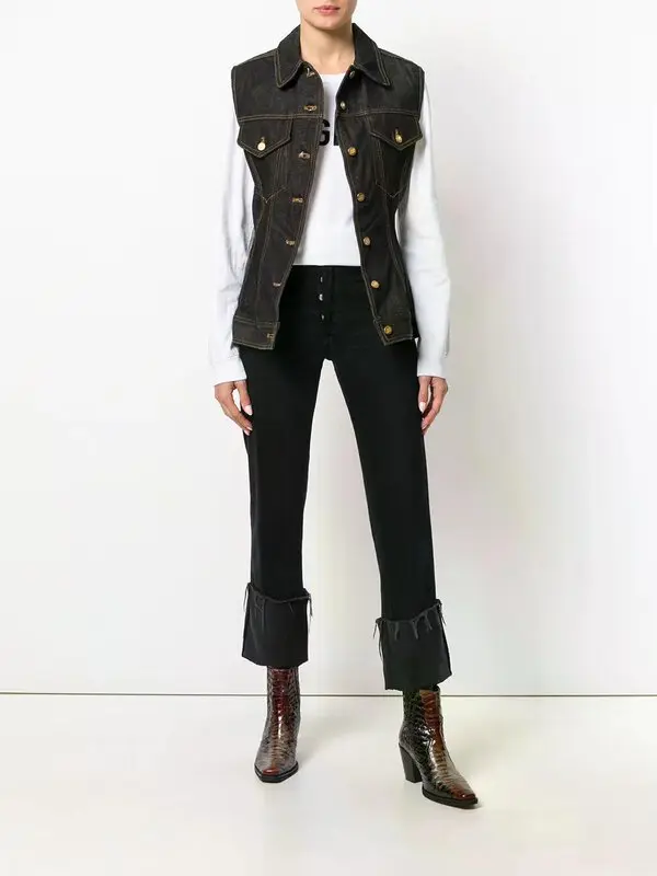 JEAN PAUL GAULTIER Denim Waistcoat