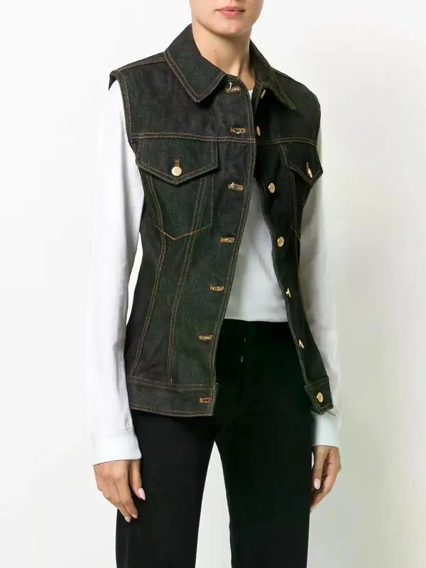 JEAN PAUL GAULTIER Denim Waistcoat