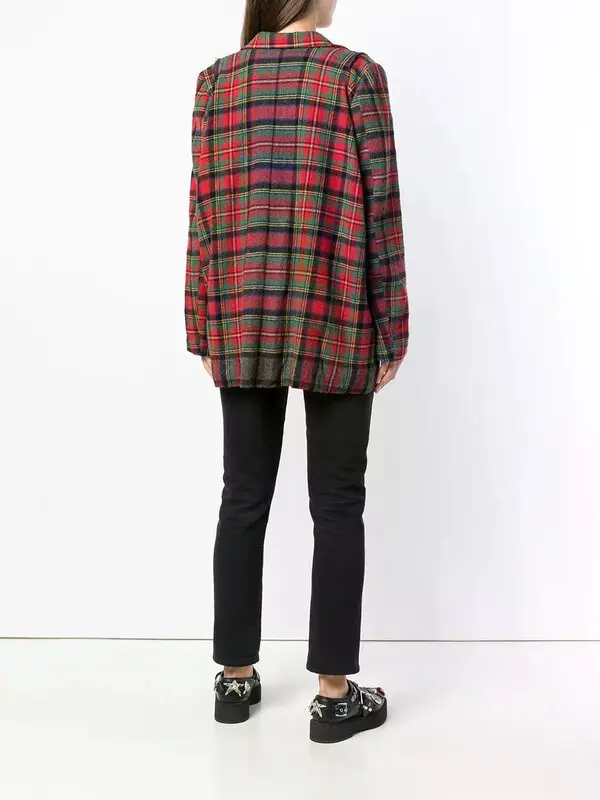 Comme Des Garçons Tartan Check Loose Jacket