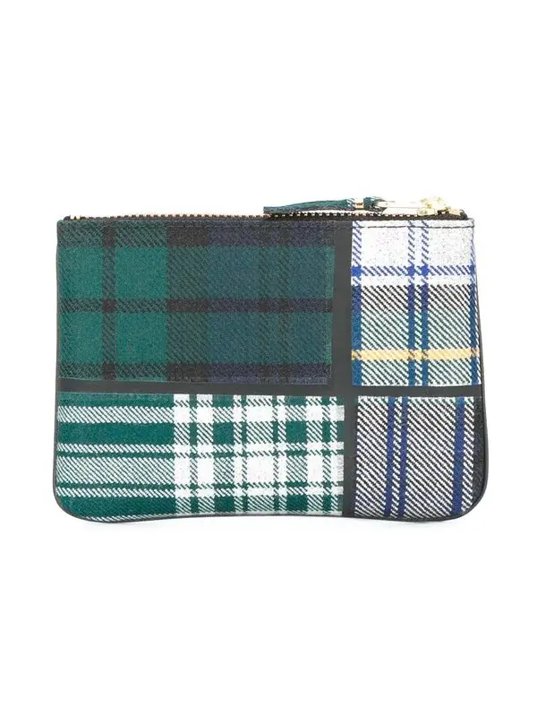 Comme Des Garçons Tartan Coin Purse
