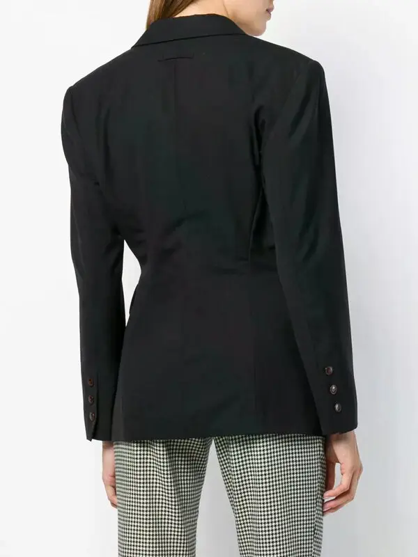 JEAN PAUL GAULTIER Double-breasted Scoop Neck Jacket