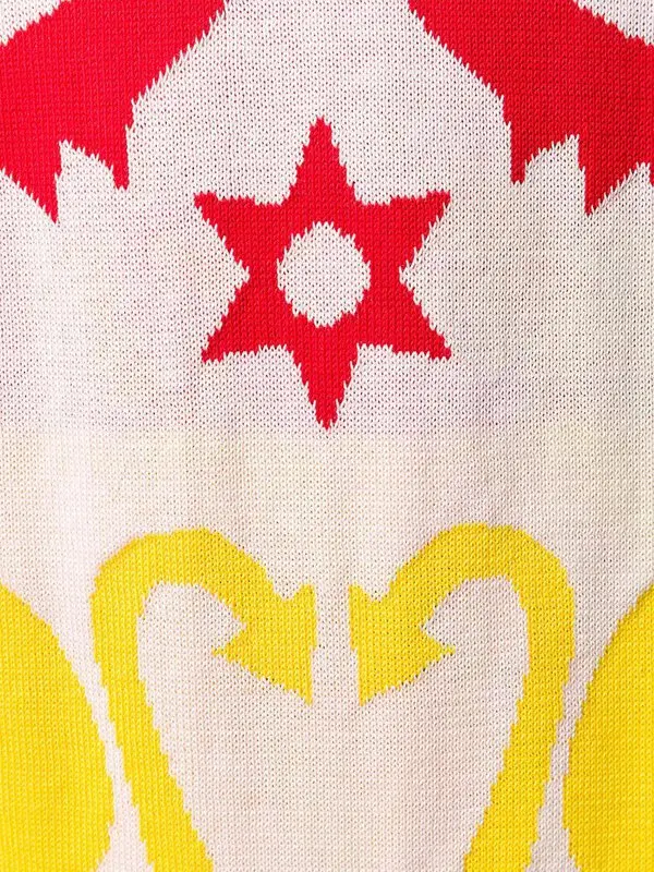 WALTER VAN BEIRENDONCK 2009 Intarsia Knit Jumper