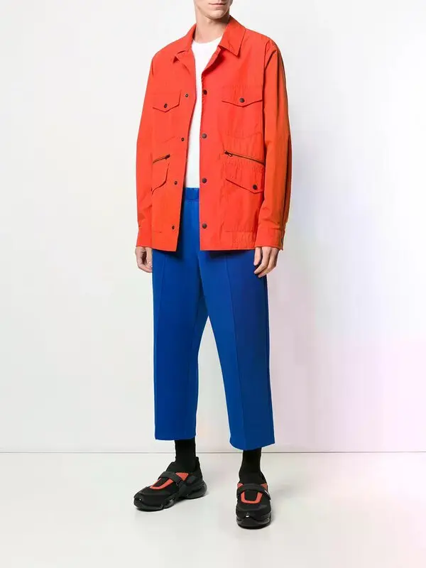 Comme Des Garçons Cropped Tracksuit Trousers