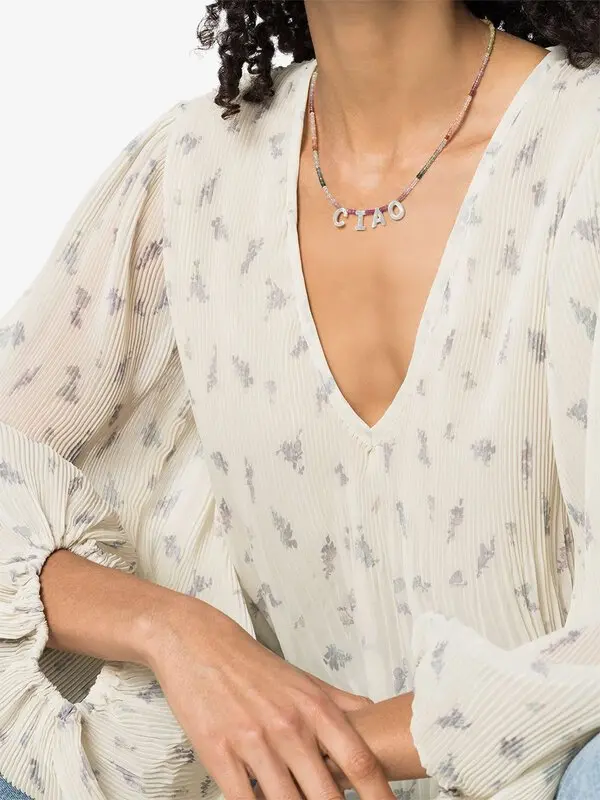 ROXANNE FIRST Ciao Rainbow Sapphire Necklace