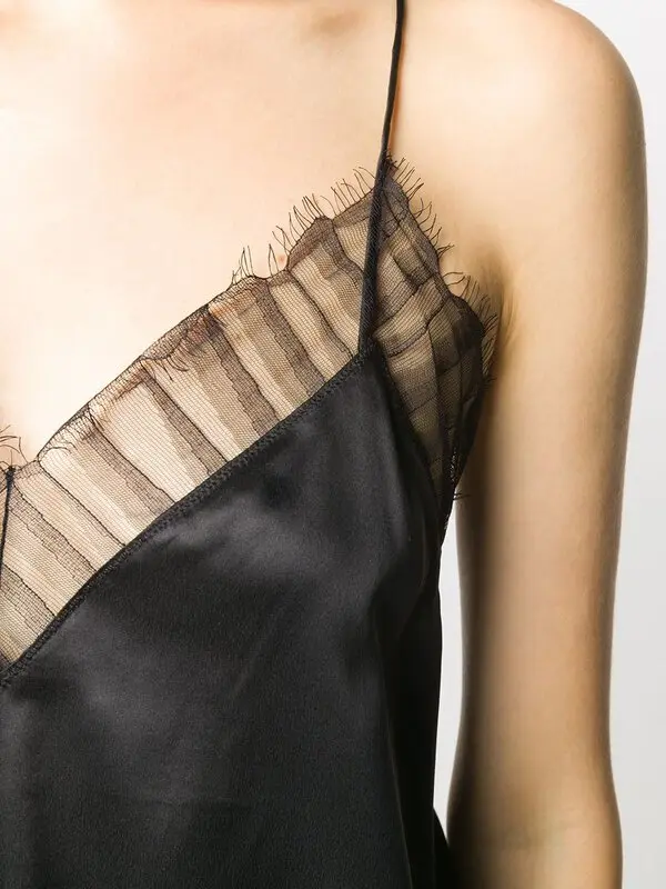 IRO PARIS Lace Trim Camisole