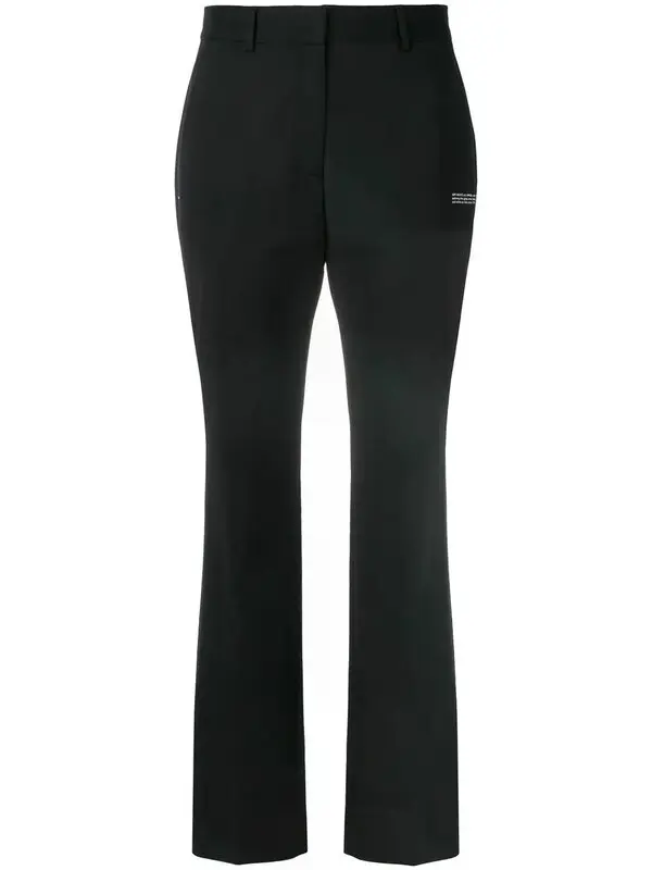 Off-White Tailored Trousers - Black
