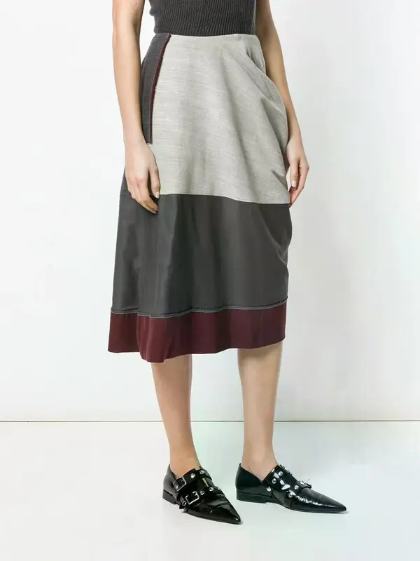 Comme Des Garçons 1998 Deconstructed Draped Skirt