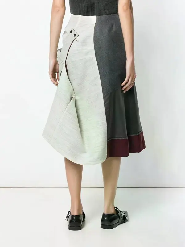 Comme Des Garçons 1998 Deconstructed Draped Skirt