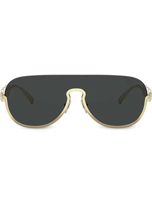 Versace Tinted Aviator Sunglasses - Gold
