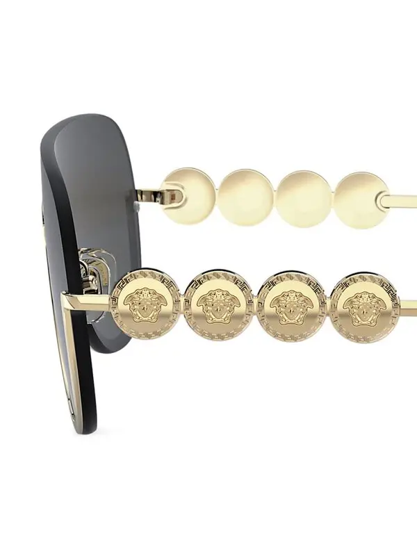 Versace Tinted Aviator Sunglasses