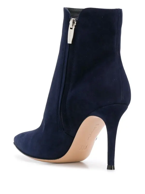 GIANVITO ROSSI Levy 85mm Ankle Boots - Blue