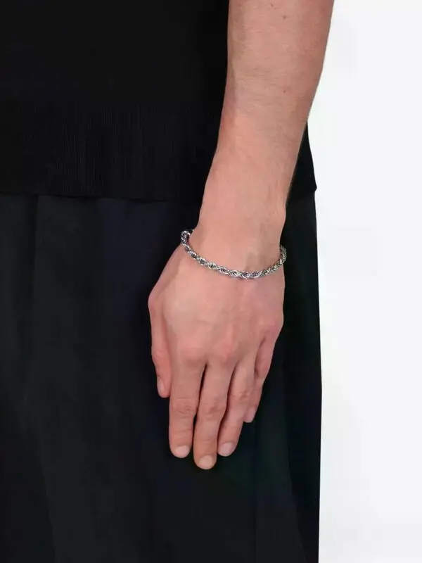 Emanuele Bicocchi Rope-chain Bracelet - Silver